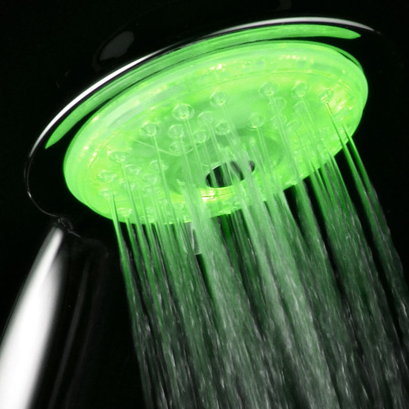 Lmix Led Shower Head And Reviews Wayfair